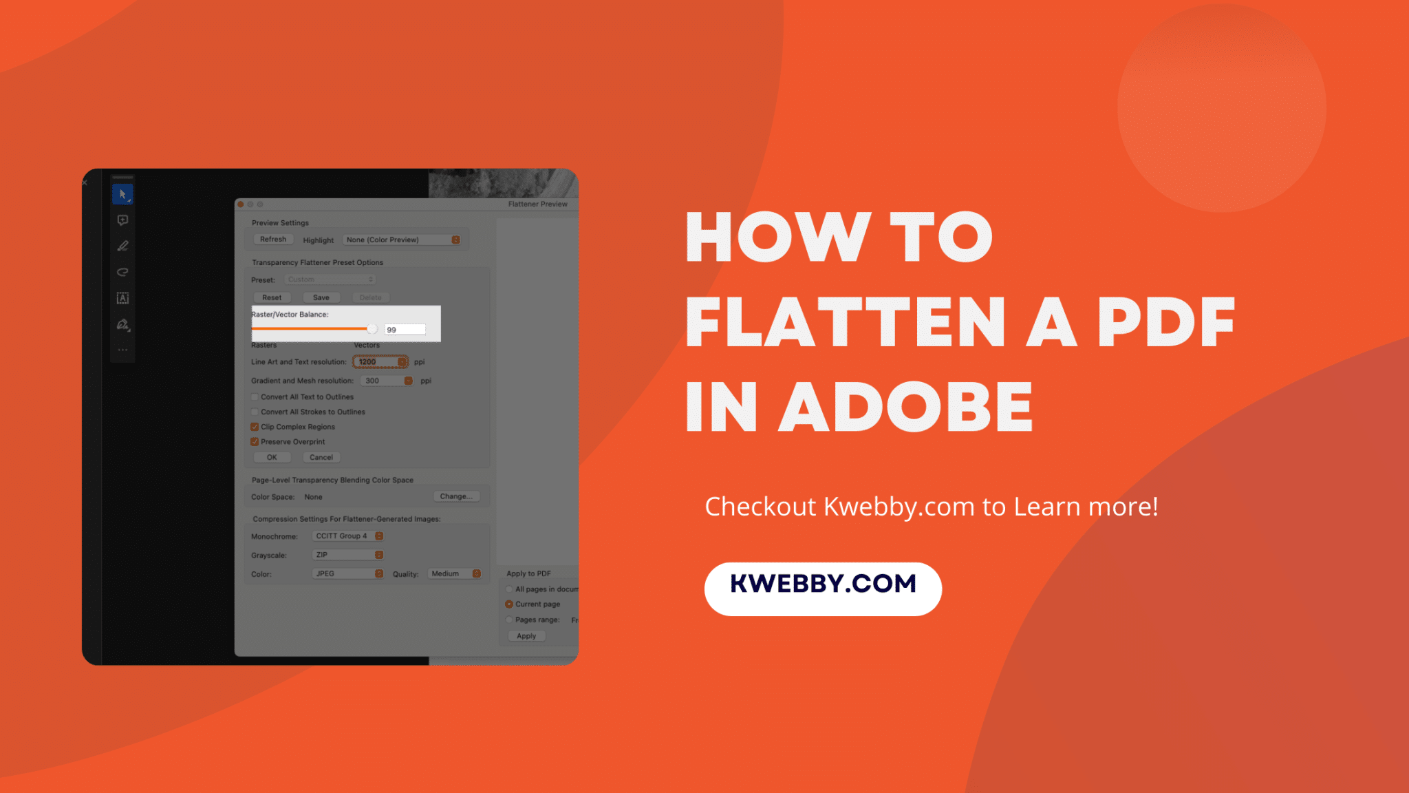 How To Flatten A PDF In Adobe Acrobat (3 Methods) | Kwebby