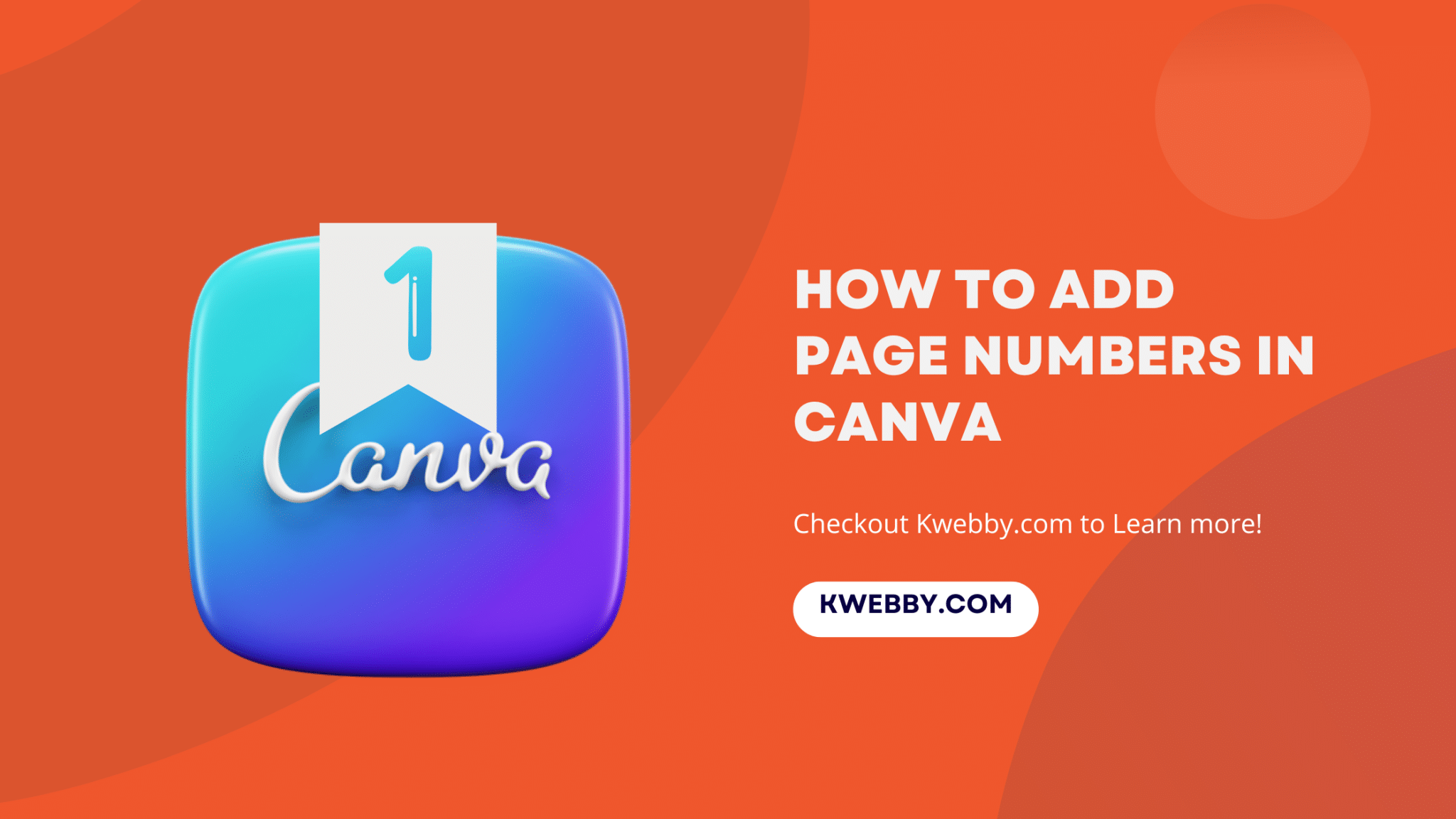 How To Add Page Numbers In Canva (2 Easy Way) | Kwebby How To Add Page Numbers In Canva (2 Easy Way) | Kwebby